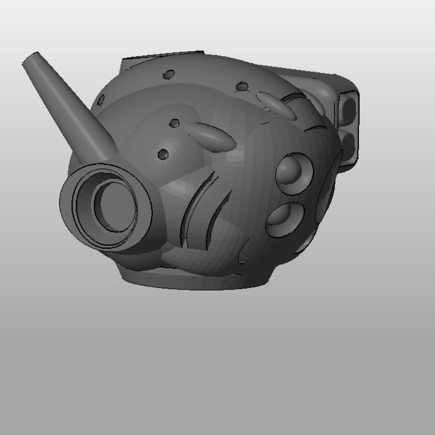 CHIBI-TECH SD - WRAITH II-b CORE 3D model 3D printable | CGTrader