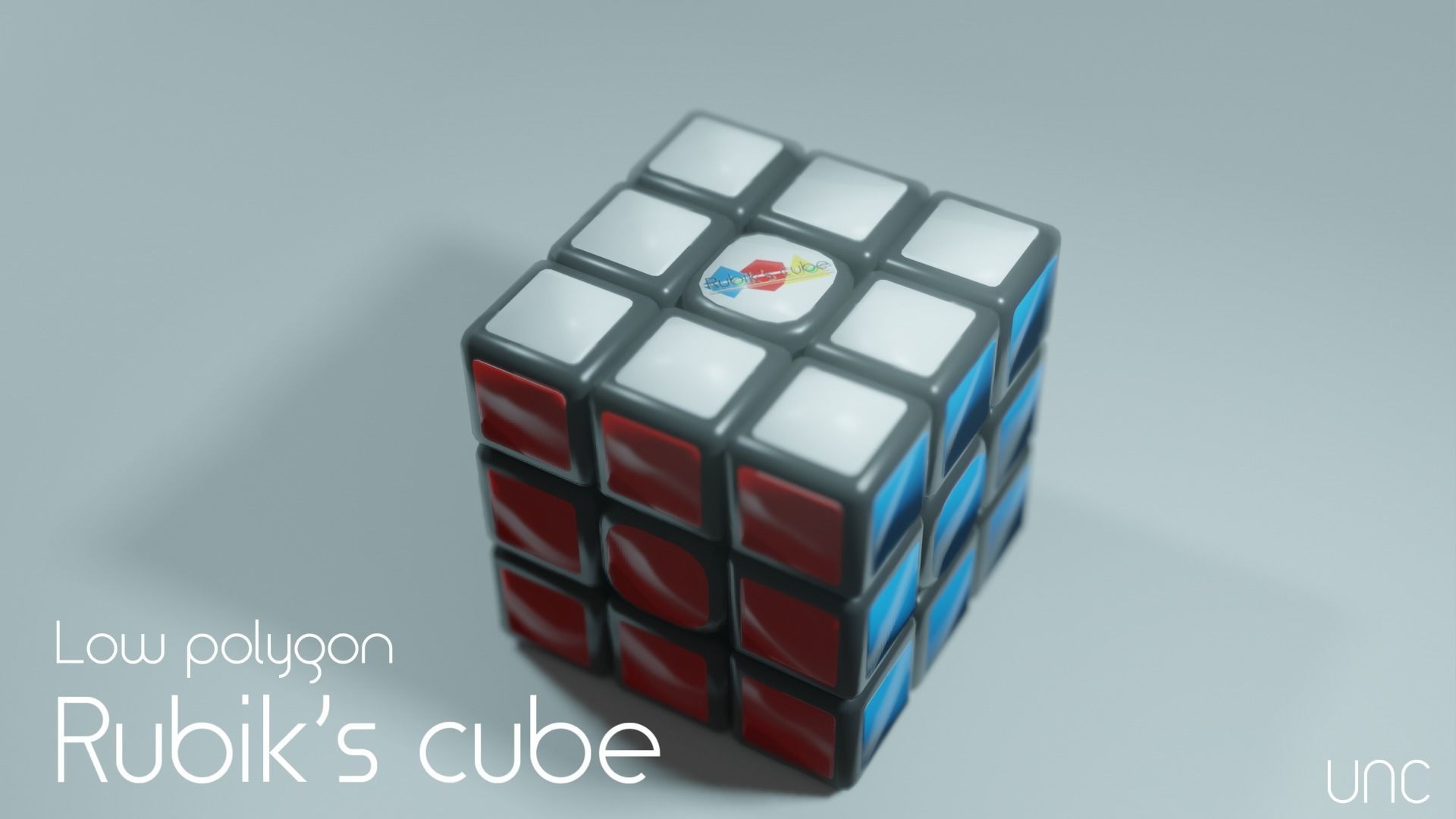 3D model Low polygon Rubiks Cube VR / AR / low-poly | CGTrader