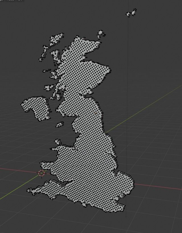 United Kingdom Map UK 3D model | CGTrader