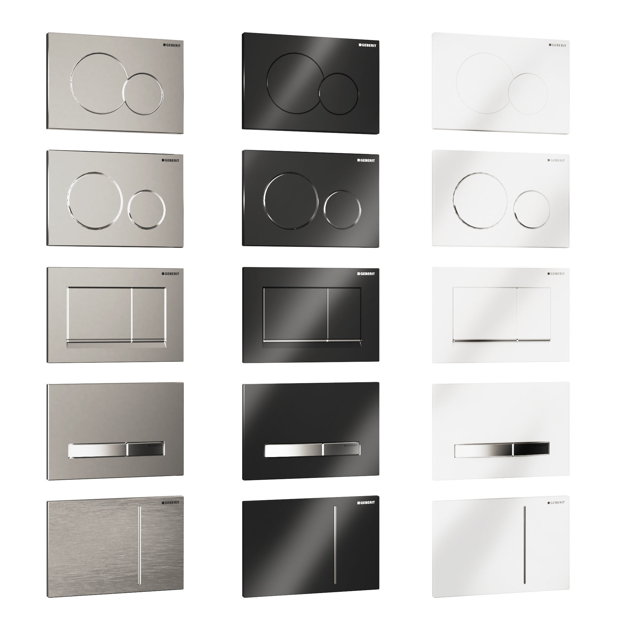 Geberit sigma 3D model | CGTrader