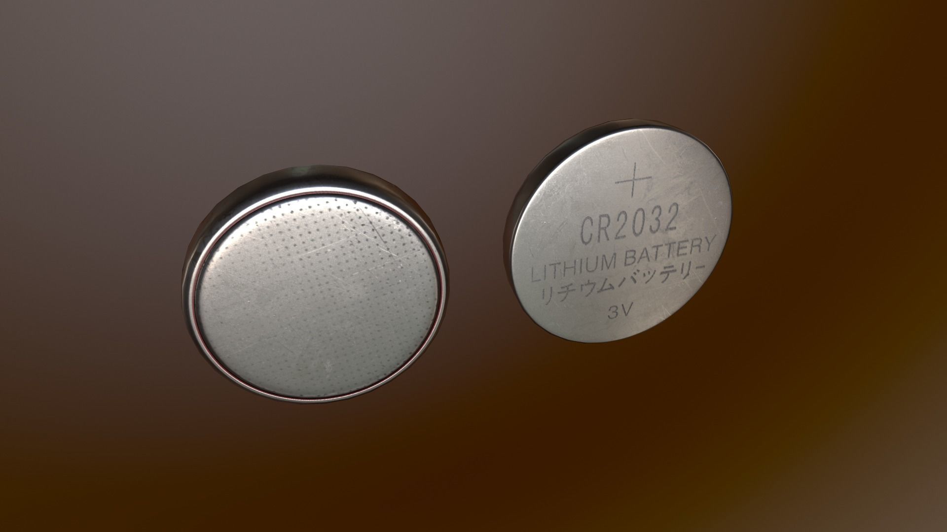 3D model Battery CR2032 VR / AR / low-poly | CGTrader