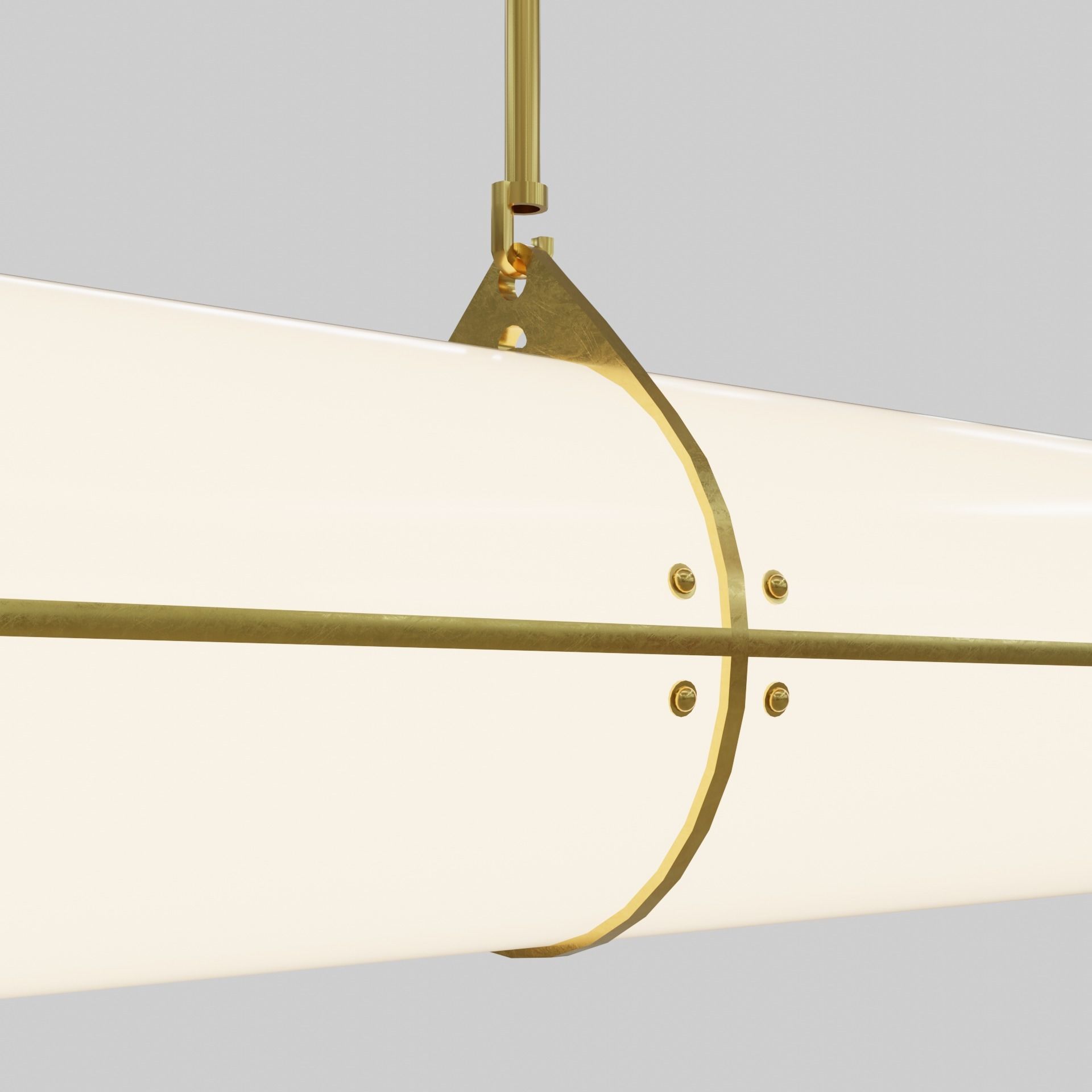 Endless Straight - 3 Units by Jason Miller Ceiling Lamp free 3D model ...