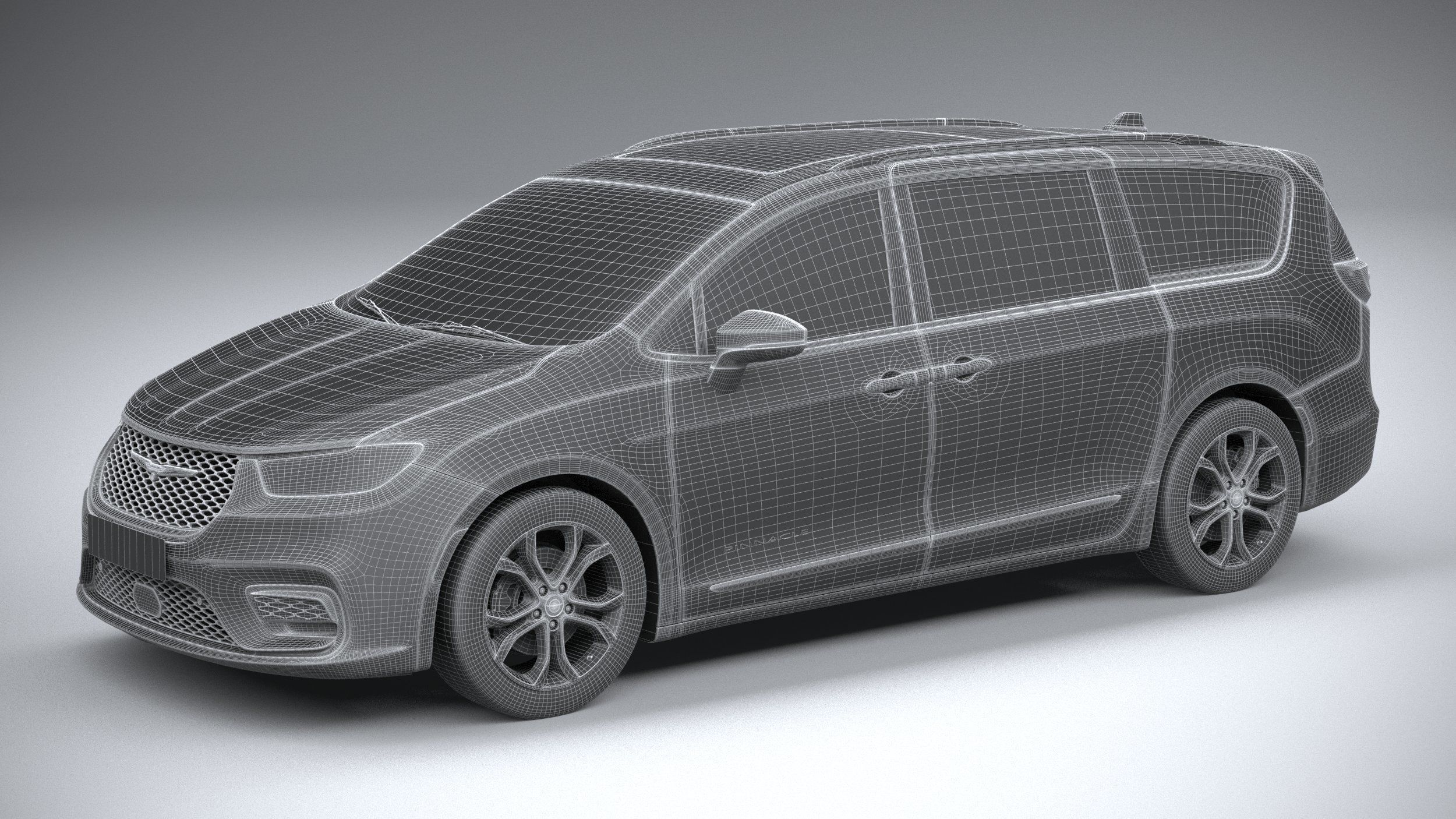 Chrysler Pacifica 2021 3D model | CGTrader