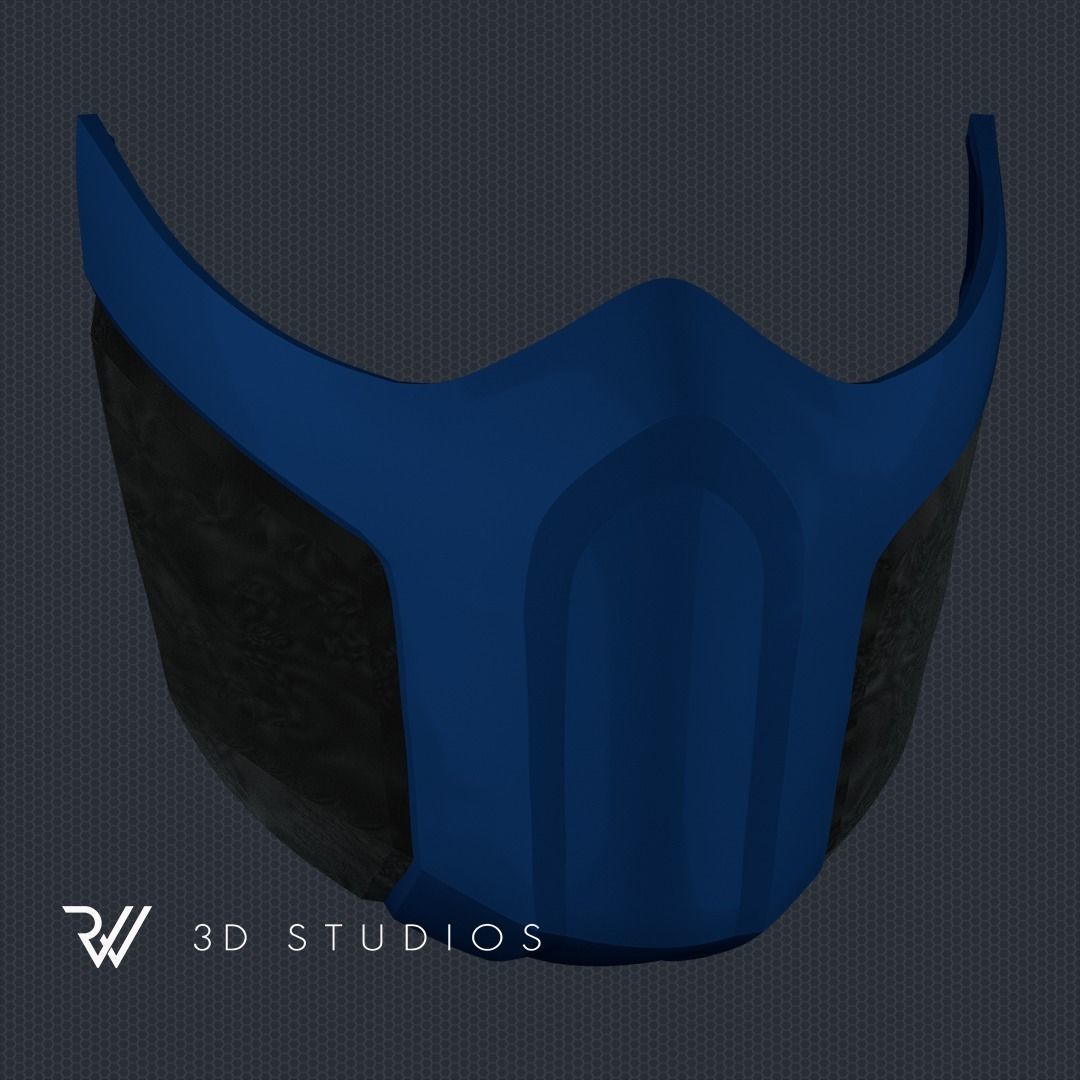 3D print model MK11 Sub-Zero Mask V3 - STL File | CGTrader
