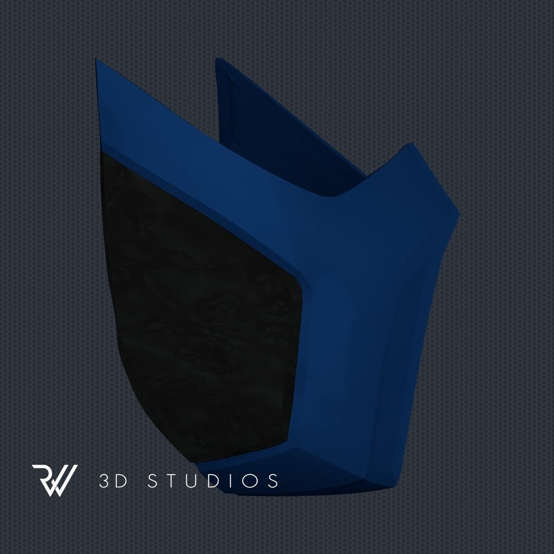 MK11 Sub-Zero Mask V3 - STL File 3D model 3D printable | CGTrader