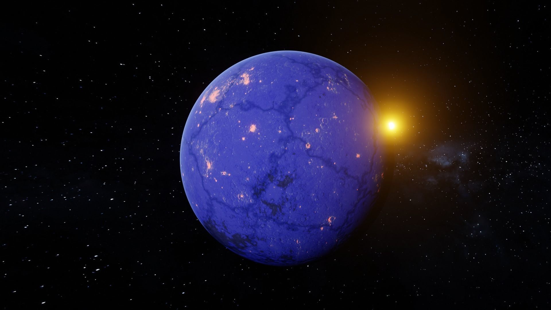 Textured Planet 3D model | CGTrader