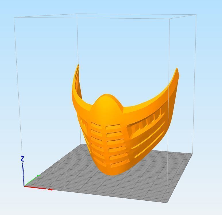 MK11 Sub-Zero Mask - Pack 01 - STL Files 3D model 3D printable | CGTrader