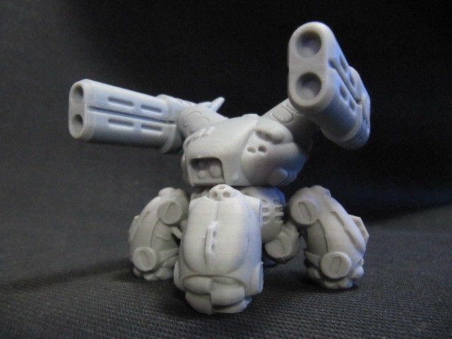 CHIBI-TECH SD - HAVOC CHASSIS 3D model 3D printable | CGTrader