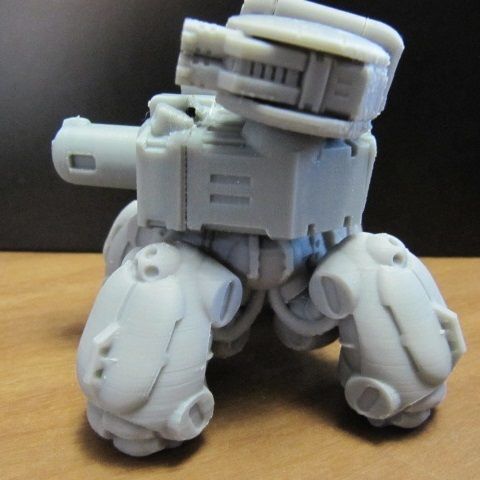 CHIBI-TECH SD - HAVOC CHASSIS 3D model 3D printable | CGTrader