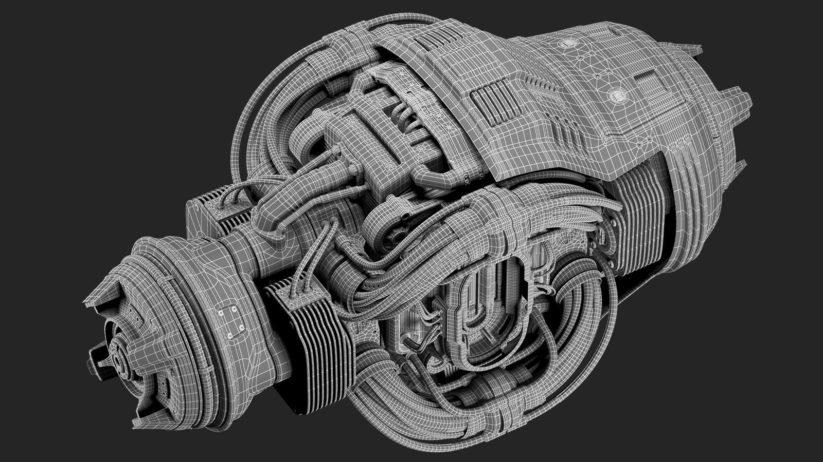 Sci Fi Kitbash 3 Mega Elements Collection | CGTrader