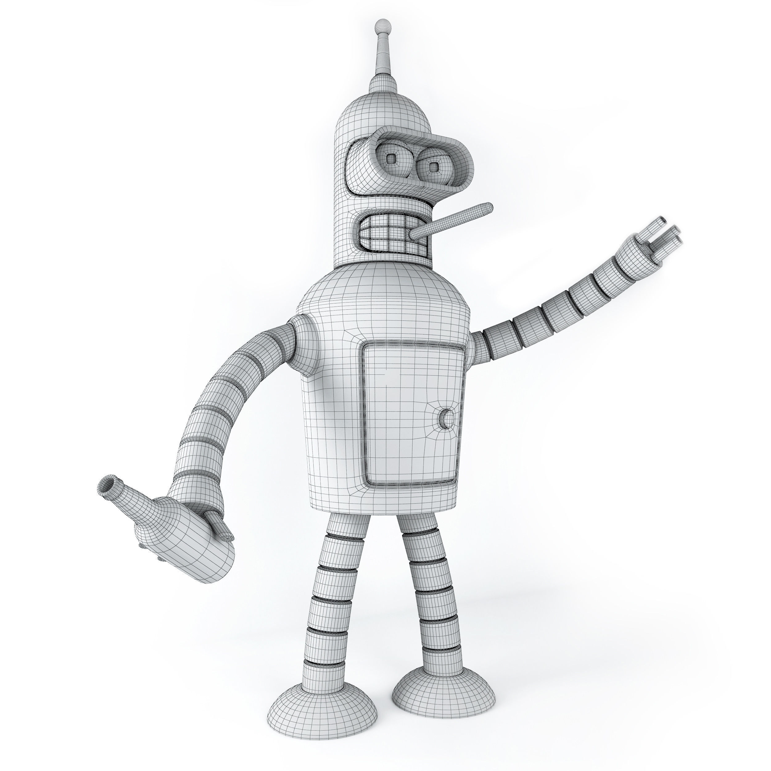 Bender Robot 3D model | CGTrader
