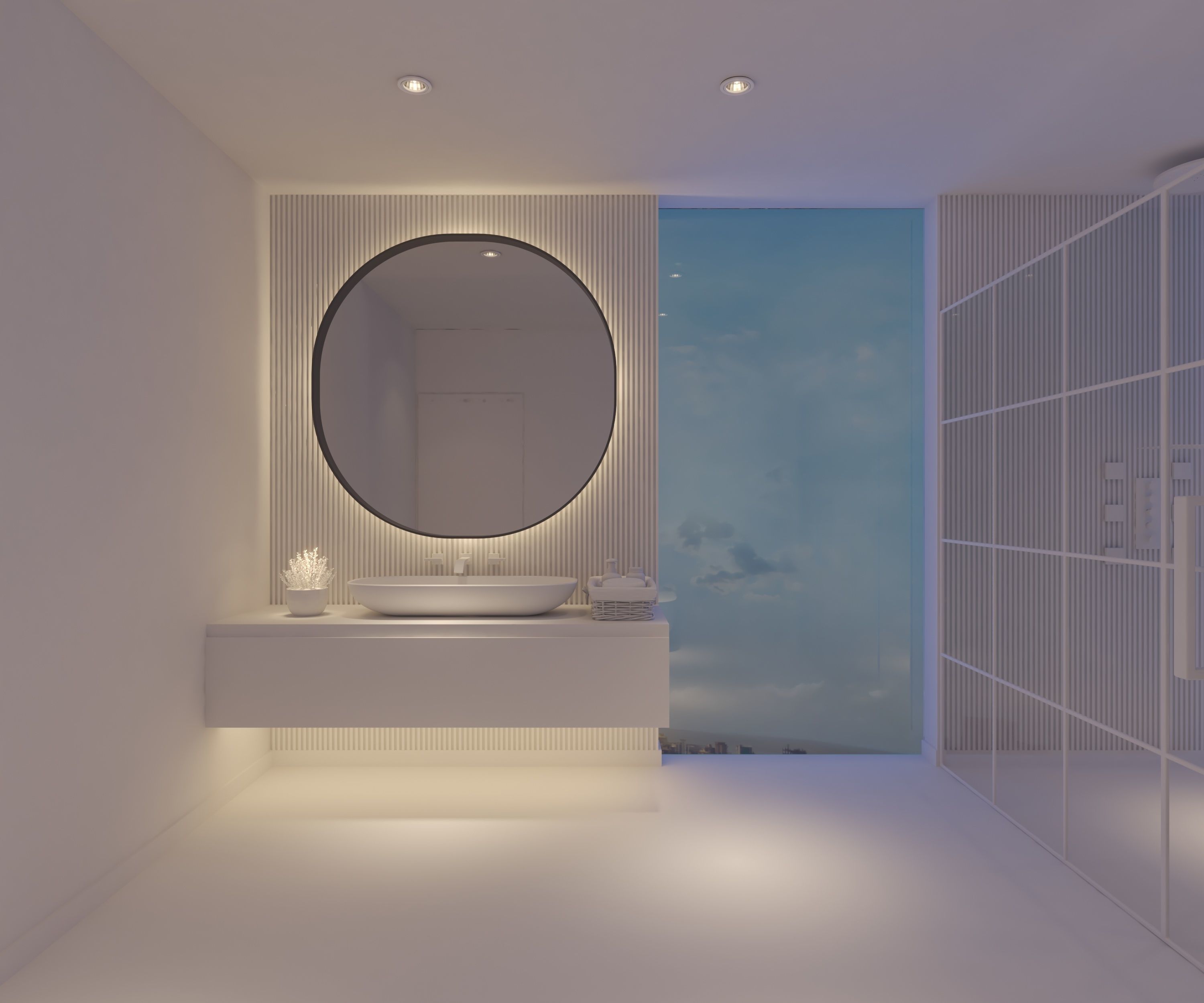 washroom interior 3D model | CGTrader