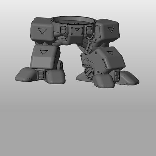 CHIBI-TECH SD - HAMMER CHASSIS 3D model 3D printable | CGTrader