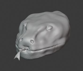Snake Head 3D model | CGTrader