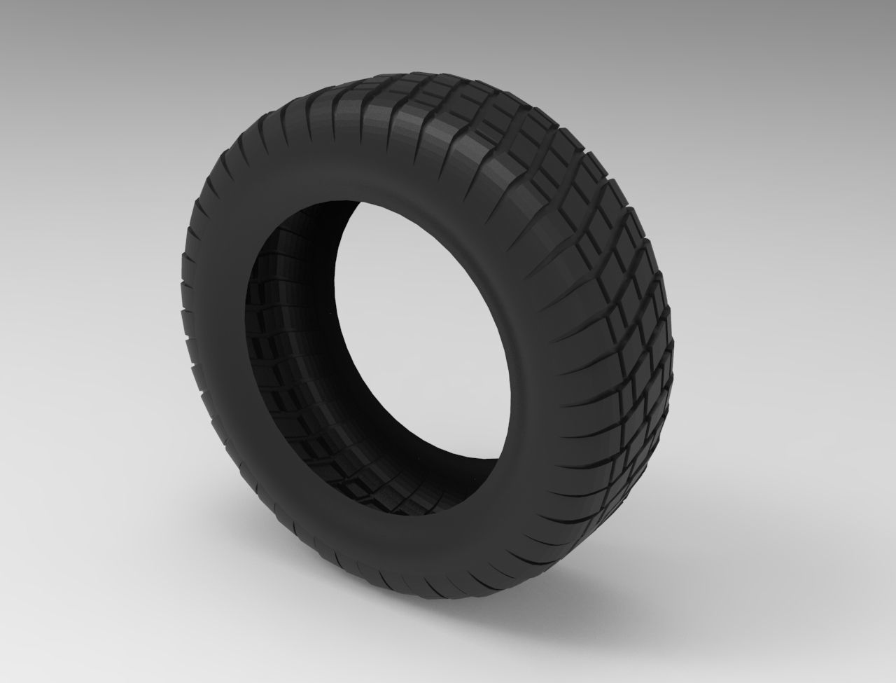 Simple tyre 3d model 3D model | CGTrader