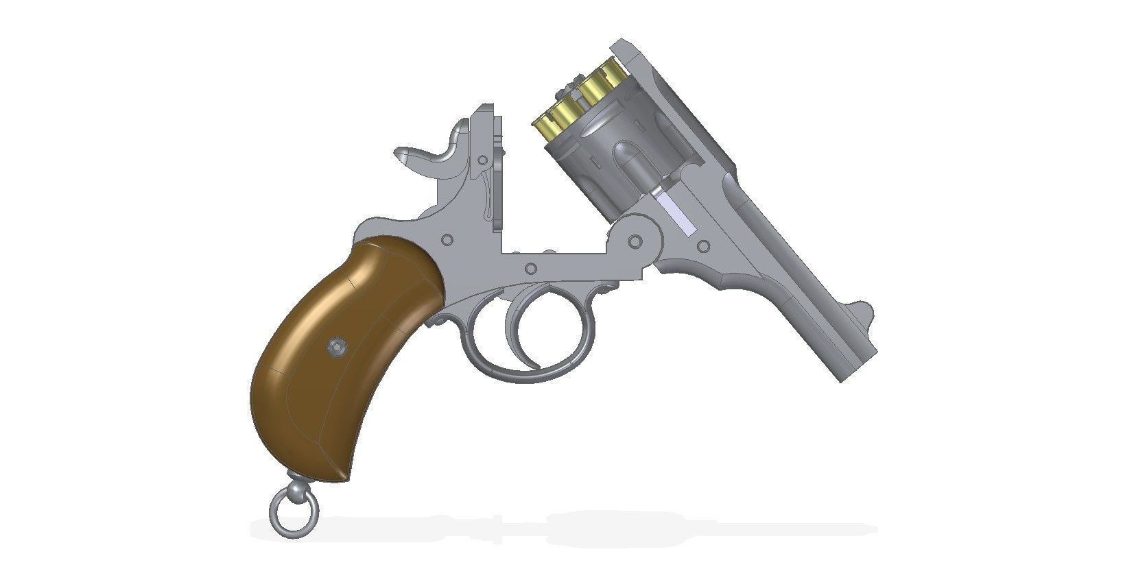 Webley Mk I 3D model | CGTrader