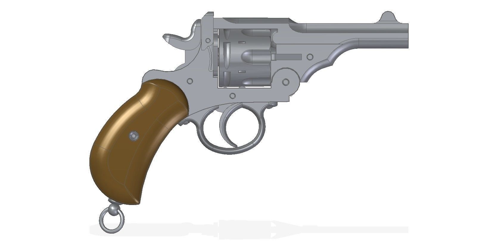 Webley Mk I 3D model | CGTrader
