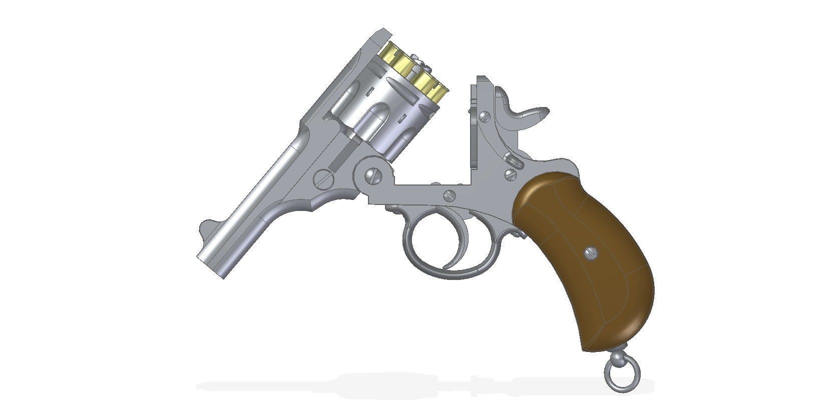 Webley Mk I 3D model | CGTrader