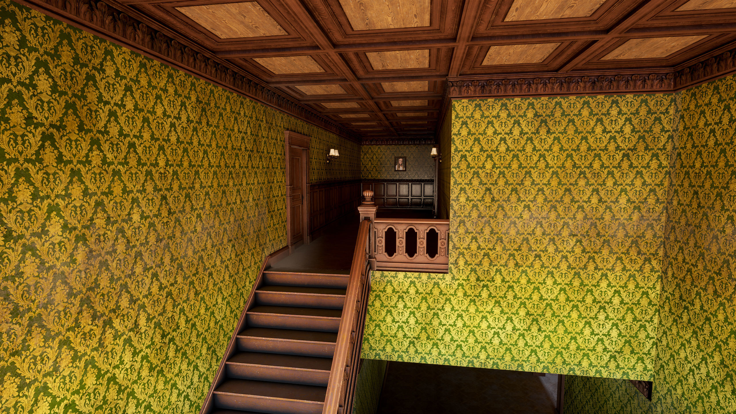3D model Modular Victorian Interior Mansion - Unity and Unreal Asset ...