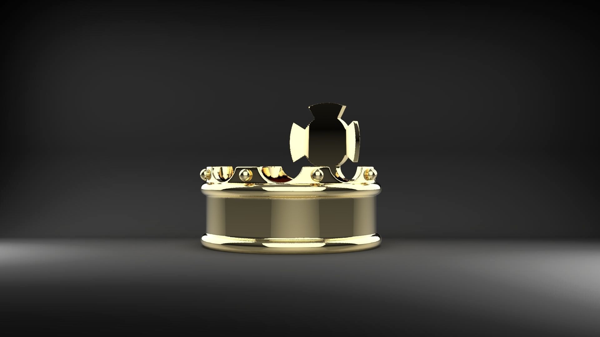 Macho Man Randy Savage Crown and Scepter 3D model 3D printable | CGTrader