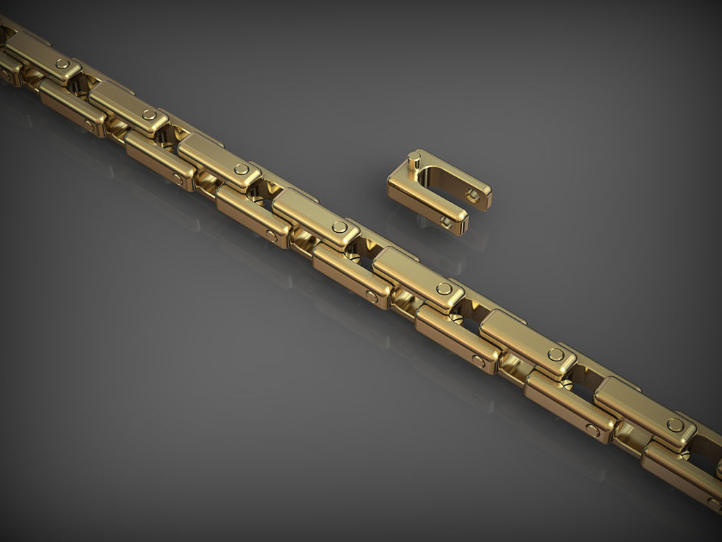 Chain Link 173 3D model 3D printable | CGTrader