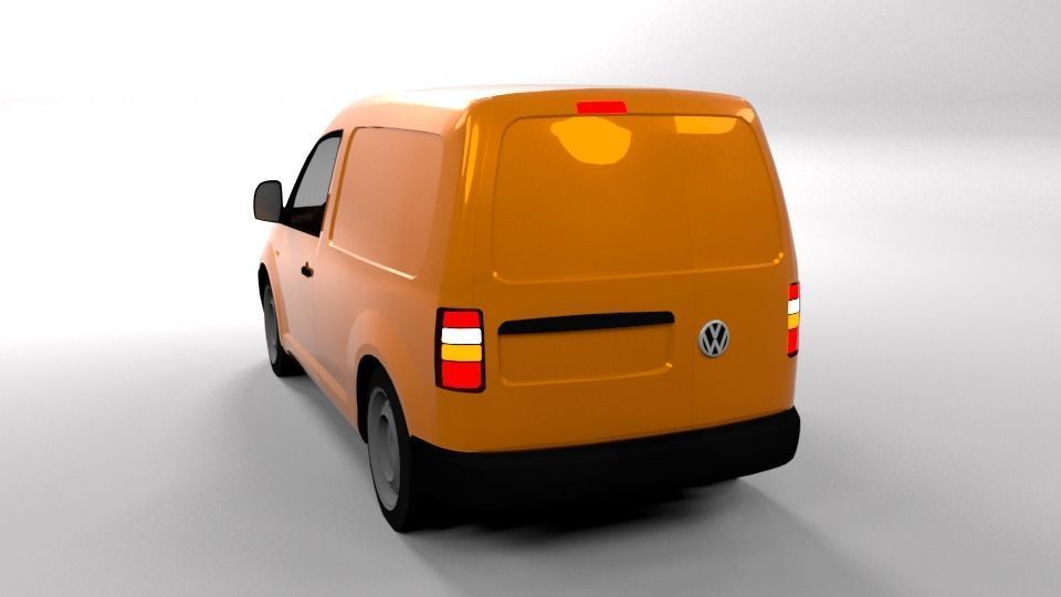 3D model VW VOLKSWAGEN CADDY 2005 LOWPOLY VR / AR / low-poly | CGTrader