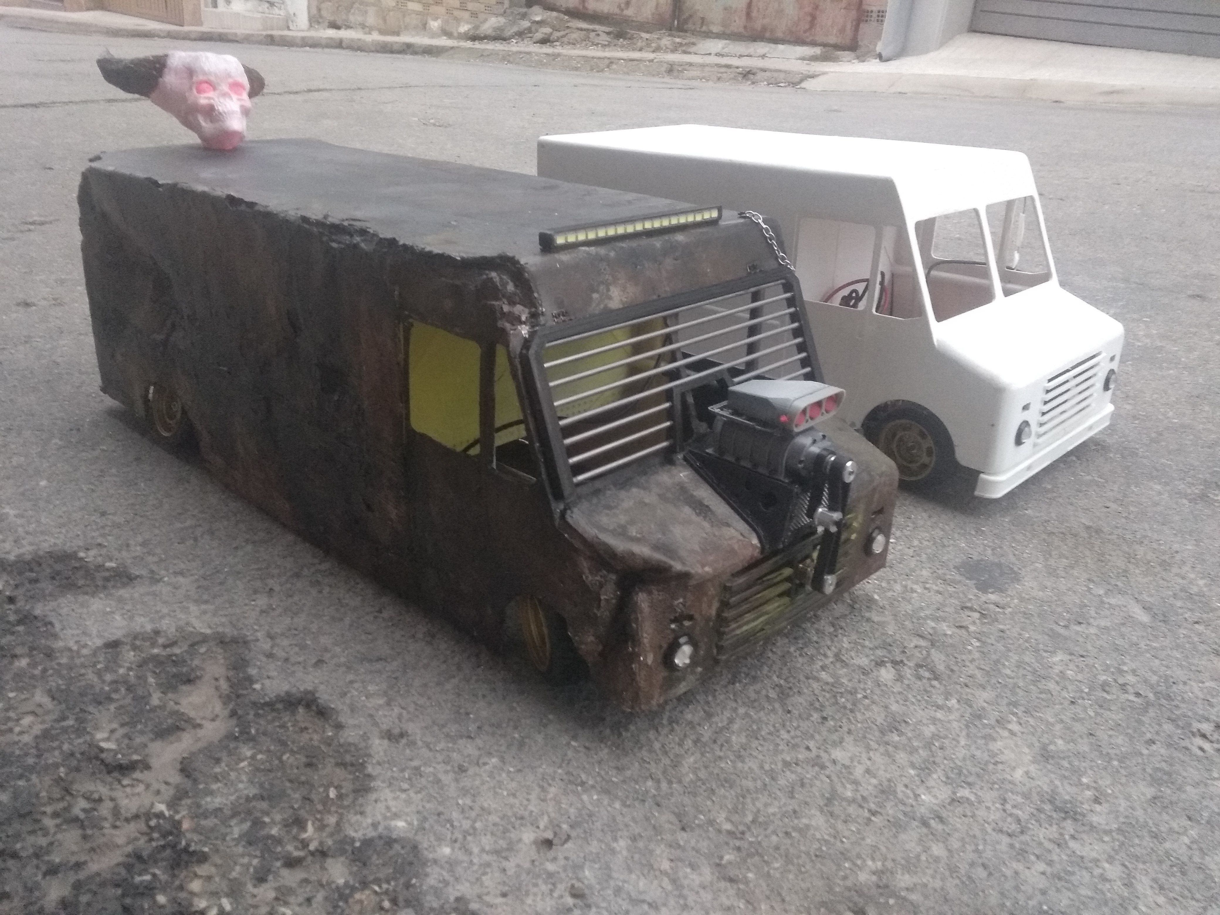 Rc truck mad max rat type drift 3D model 3D printable | CGTrader