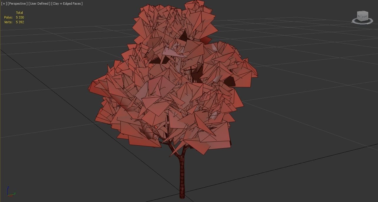 3D model Japanese Maple Fall Tree VR / AR / low-poly | CGTrader