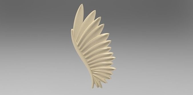 Wing model 3D model 3D printable | CGTrader