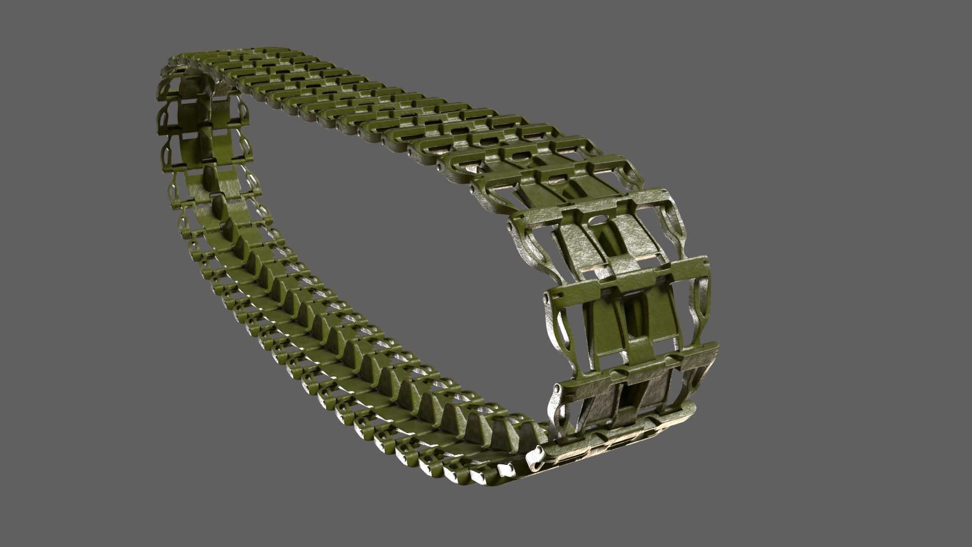 Panzer III track 3D model | CGTrader