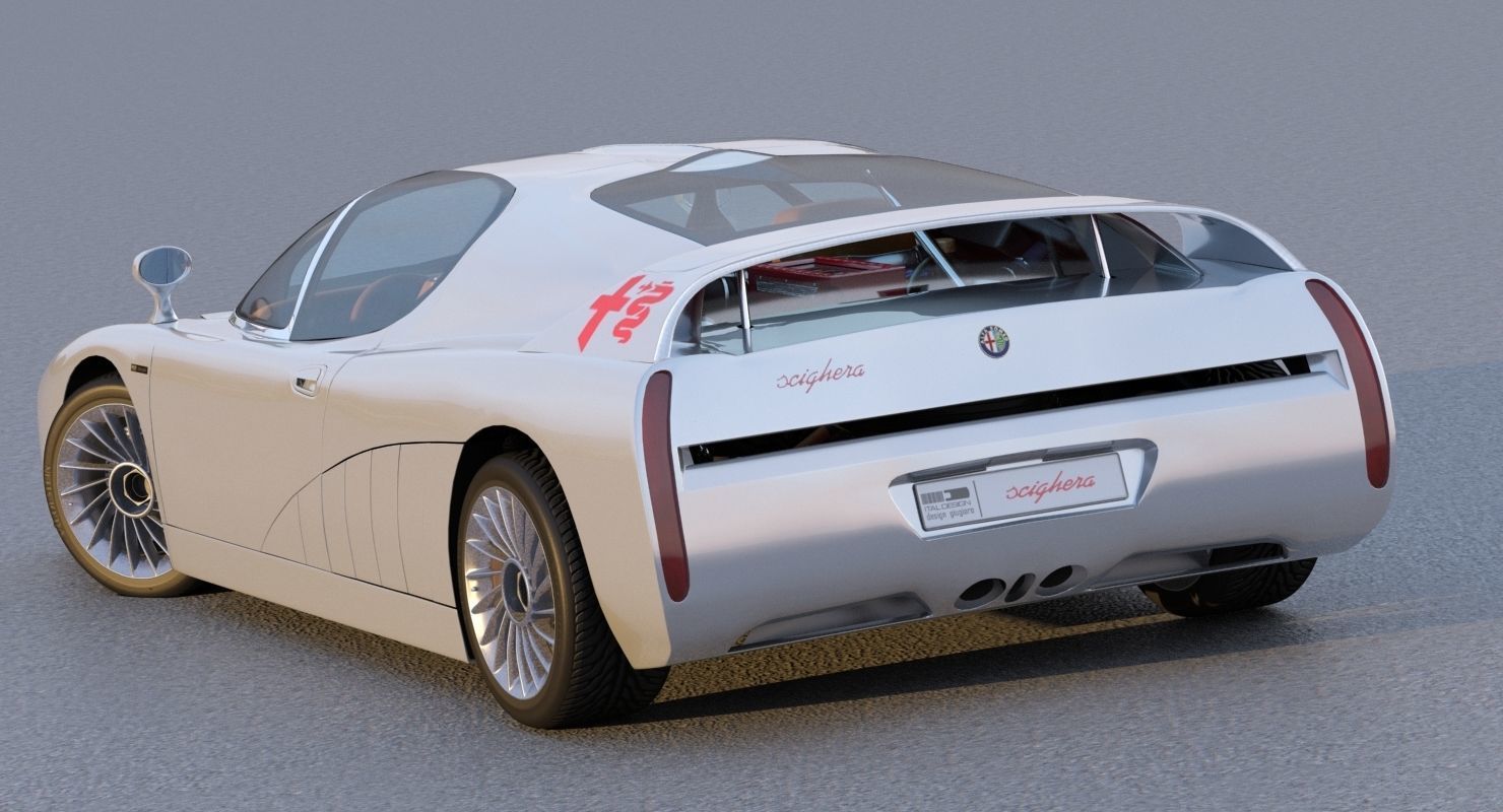 3D model Alfa Romeo Scighera VR / AR / low-poly | CGTrader