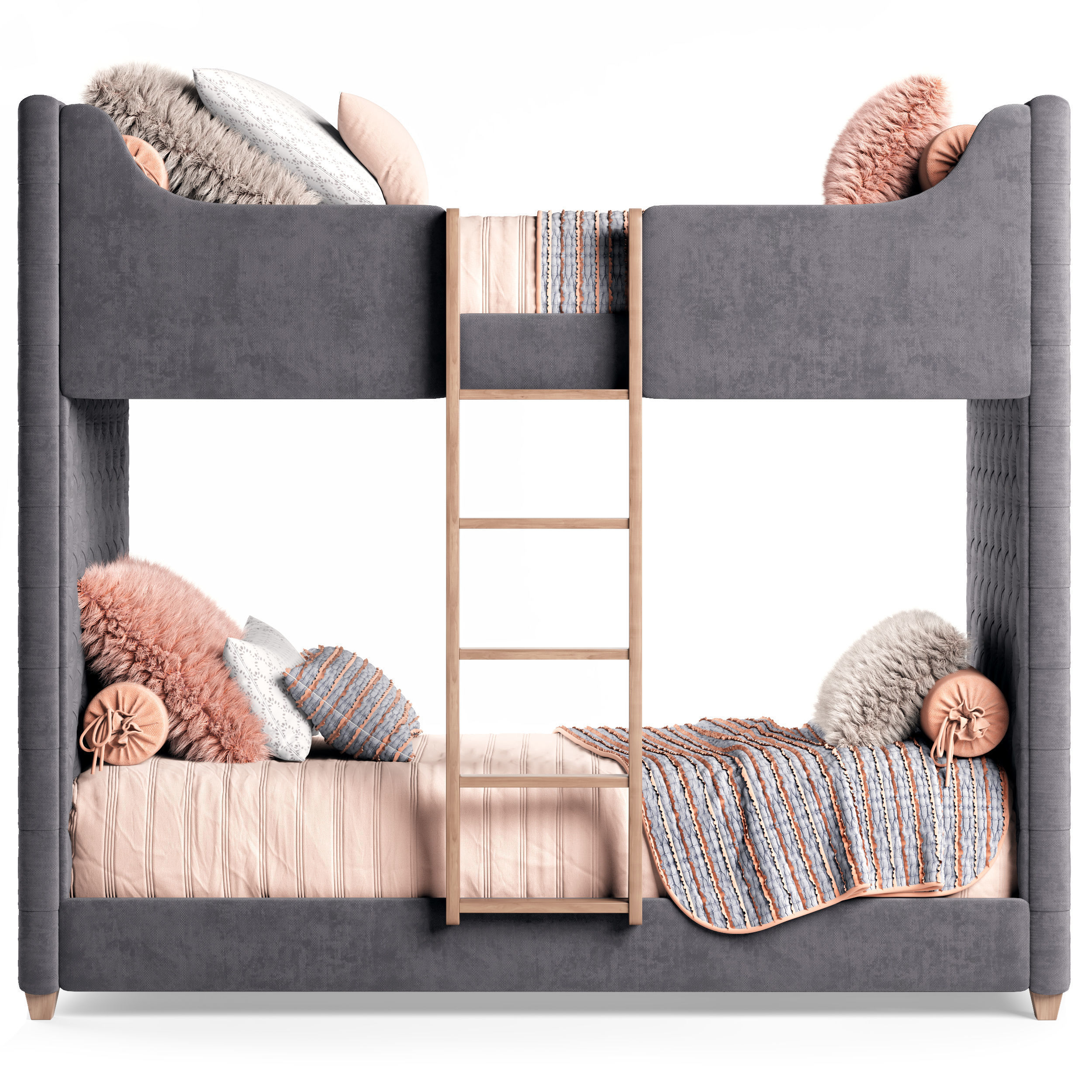 RH Devyn Bed 3D model | CGTrader