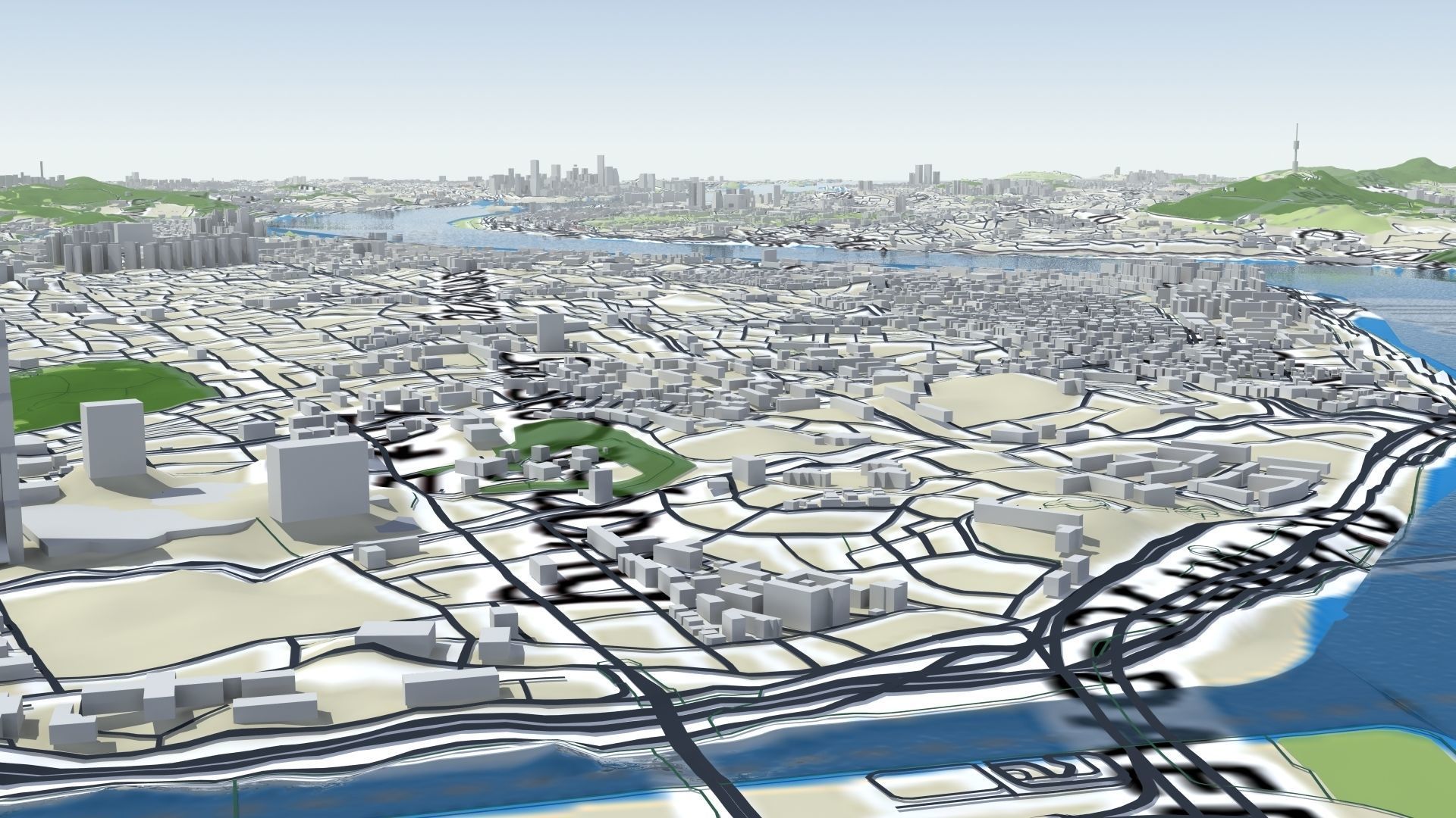 Seoul South Korea 3D model | CGTrader