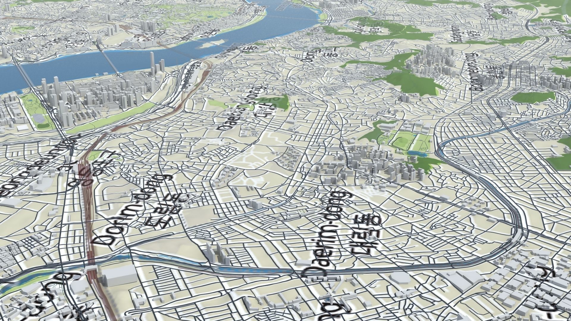 Seoul South Korea 3D model | CGTrader