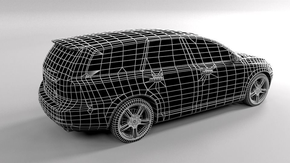 3D model VOLVO V50 LOWPOLY VR / AR / low-poly | CGTrader