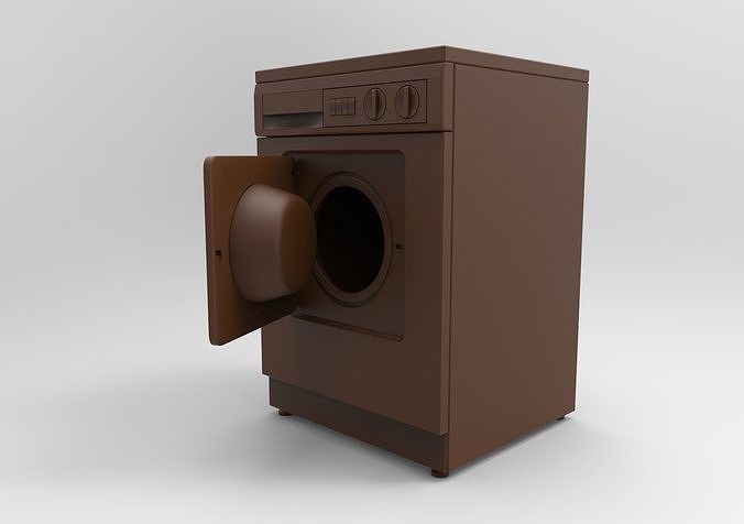 Washing Machine 3D model 3D printable | CGTrader