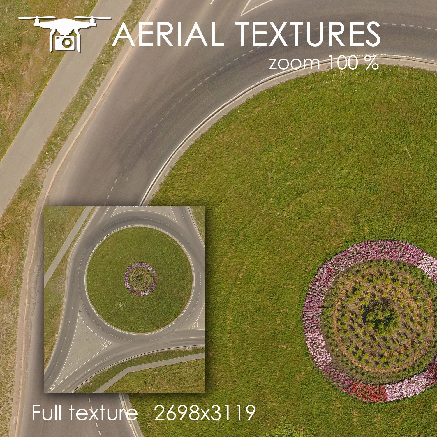 Texture Aerial texture 283 VR / AR / low-poly | CGTrader