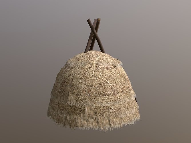 3D model Haystack VR / AR / low-poly | CGTrader