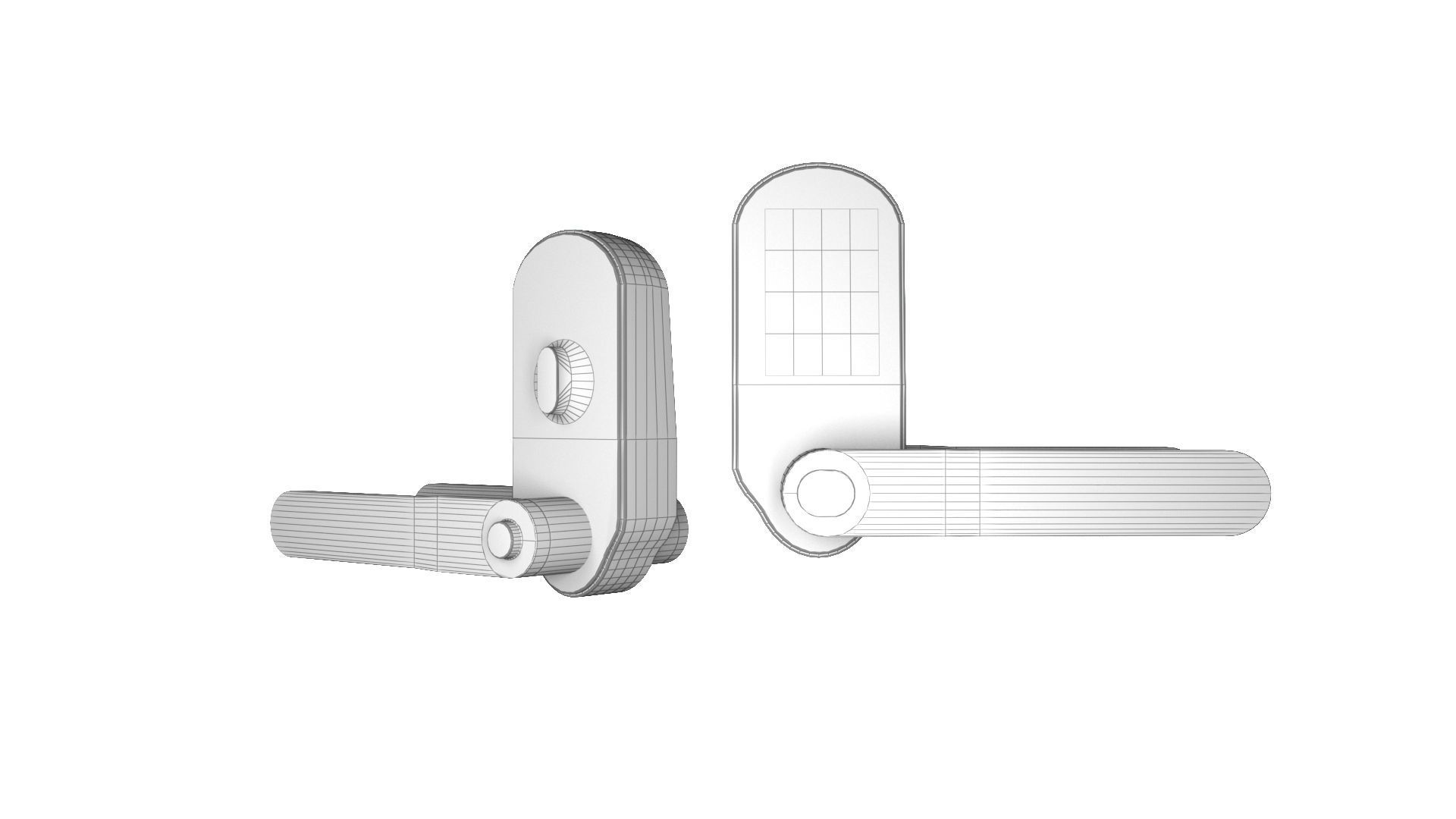 Smart Door Lock 2 3D model | CGTrader