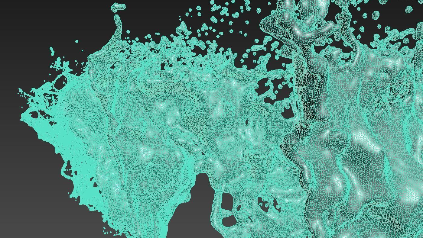 Water Splash 3D Model 3D model | CGTrader
