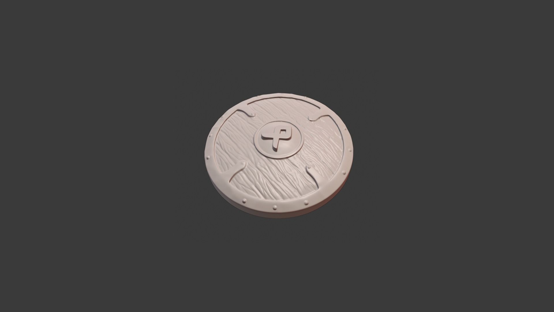 Scandinavian shield with rune Othala 3D model 3D printable | CGTrader