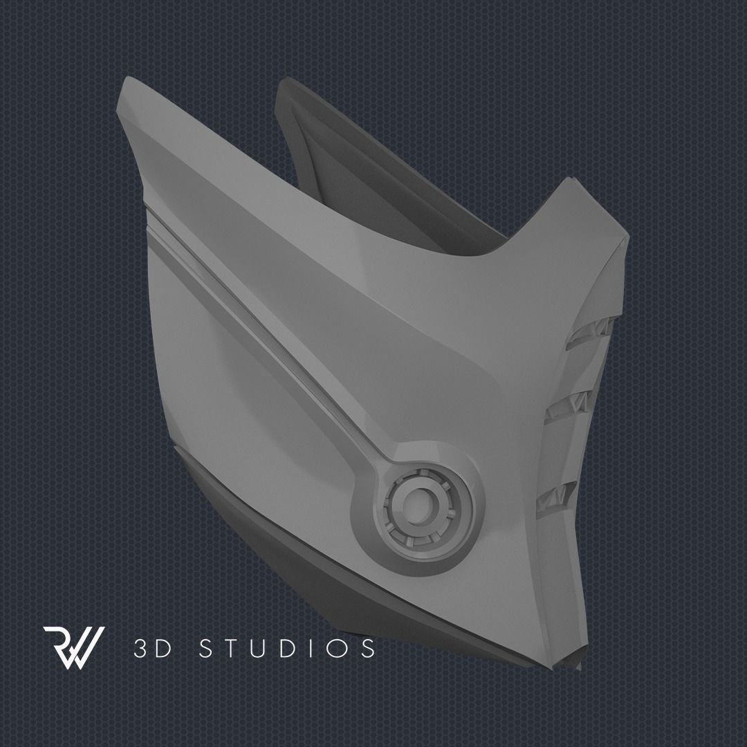 MK11 Sub-Zero Mask V5 - STL File 3D model 3D printable | CGTrader