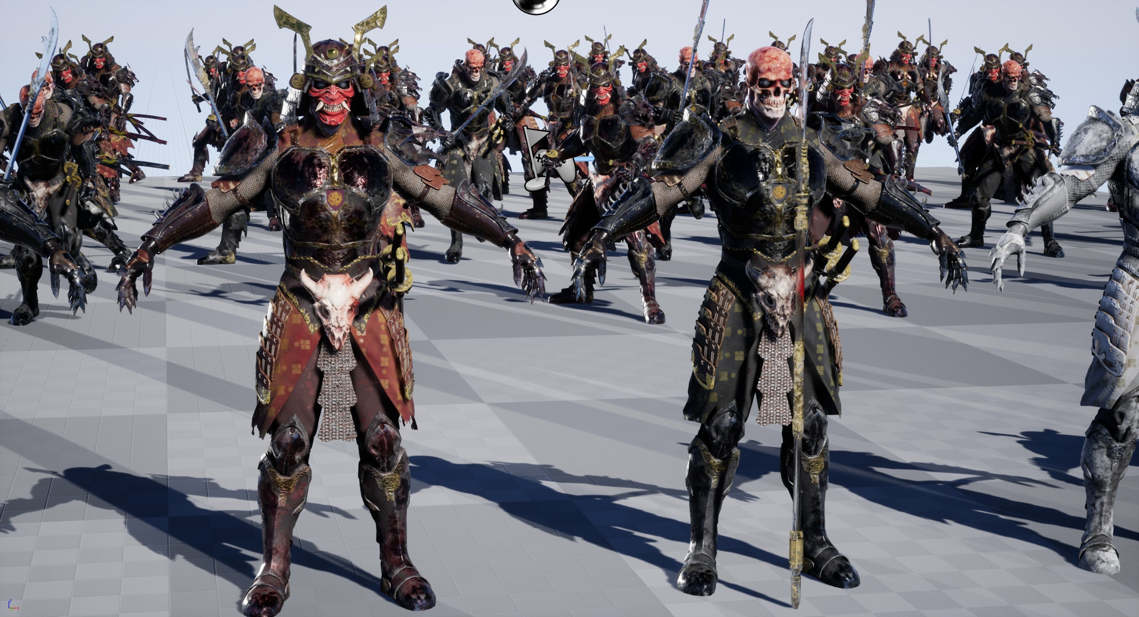 3D model Dead Samurai VR / AR / low-poly | CGTrader