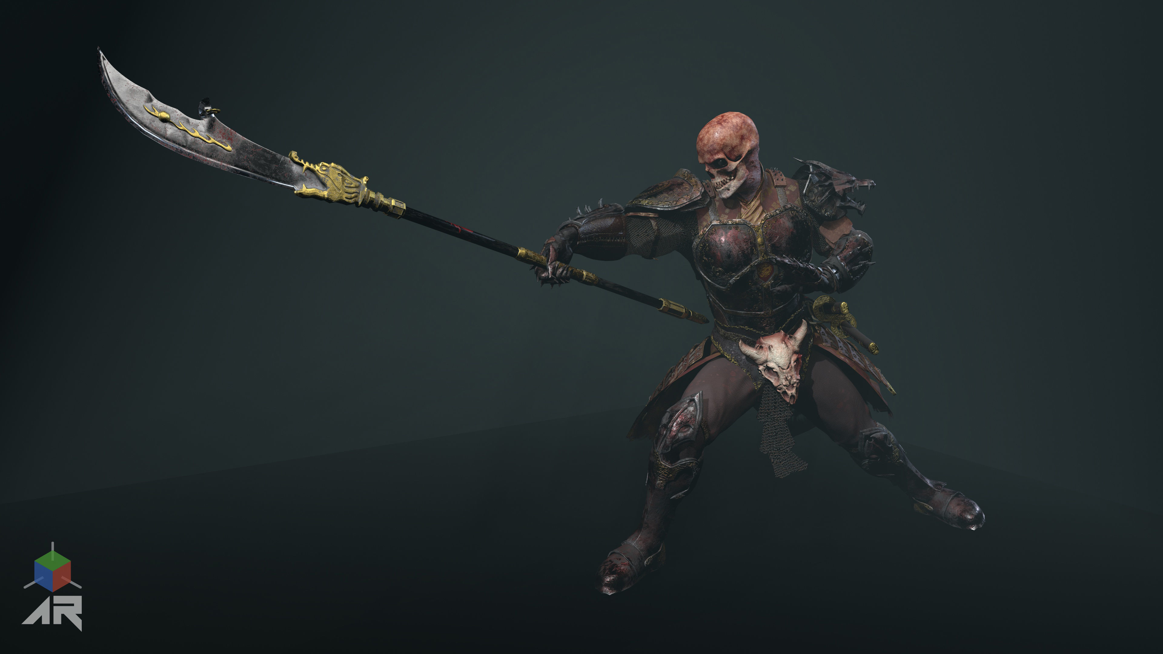 3D model Dead Samurai VR / AR / low-poly | CGTrader