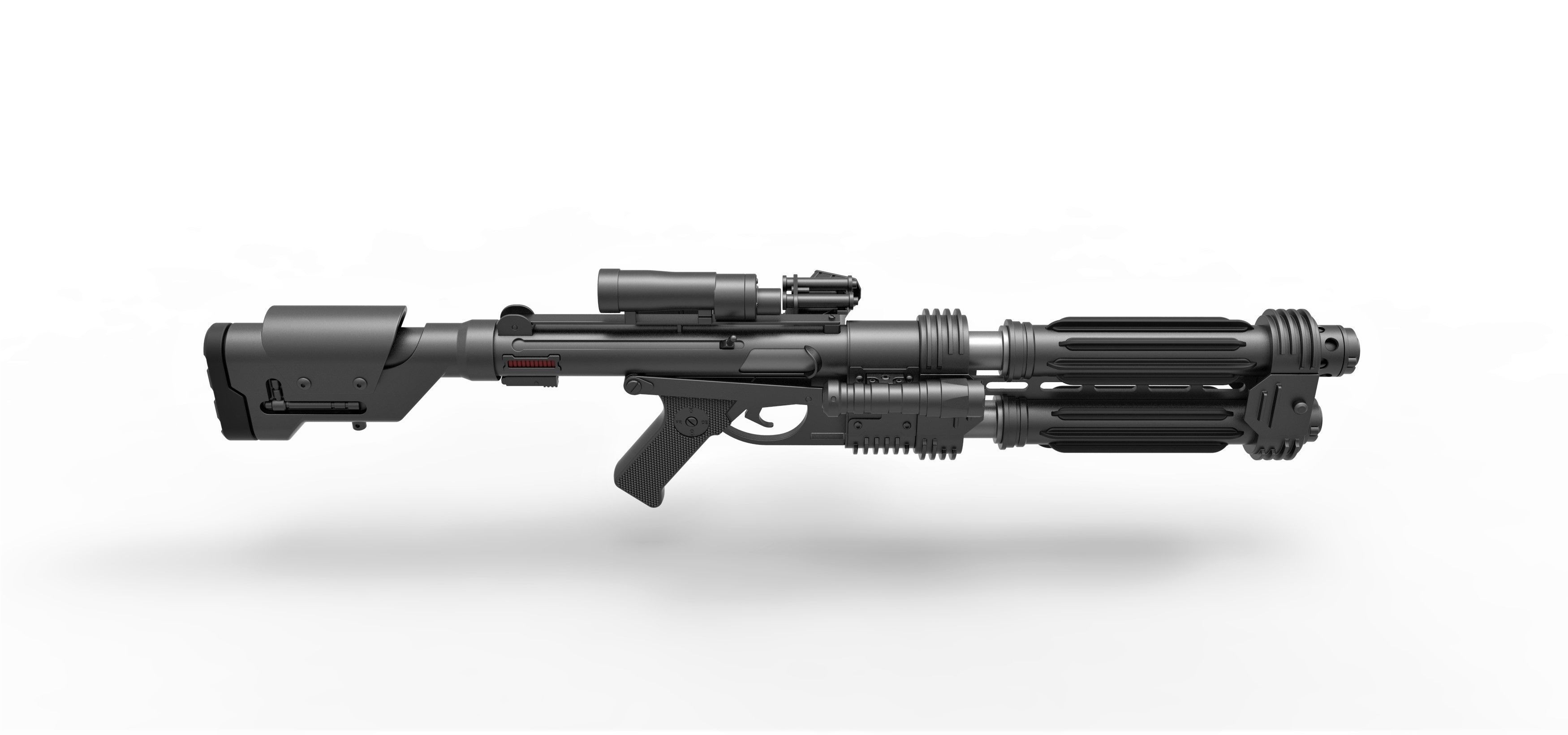 Shore trooper Blaster E-22 from Star Wars Rogue One 3D model | CGTrader
