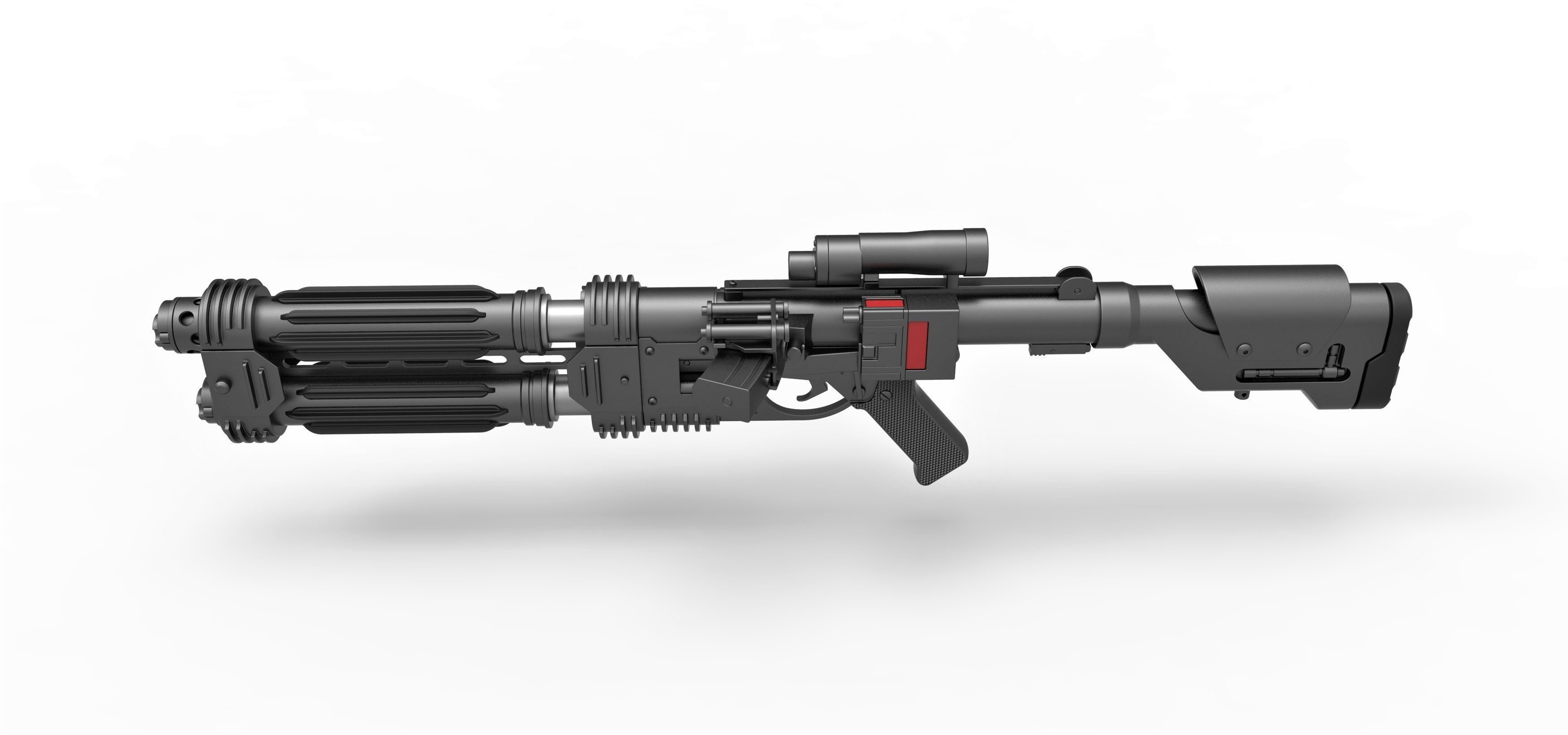 Shore trooper Blaster E-22 from Star Wars Rogue One 3D model | CGTrader