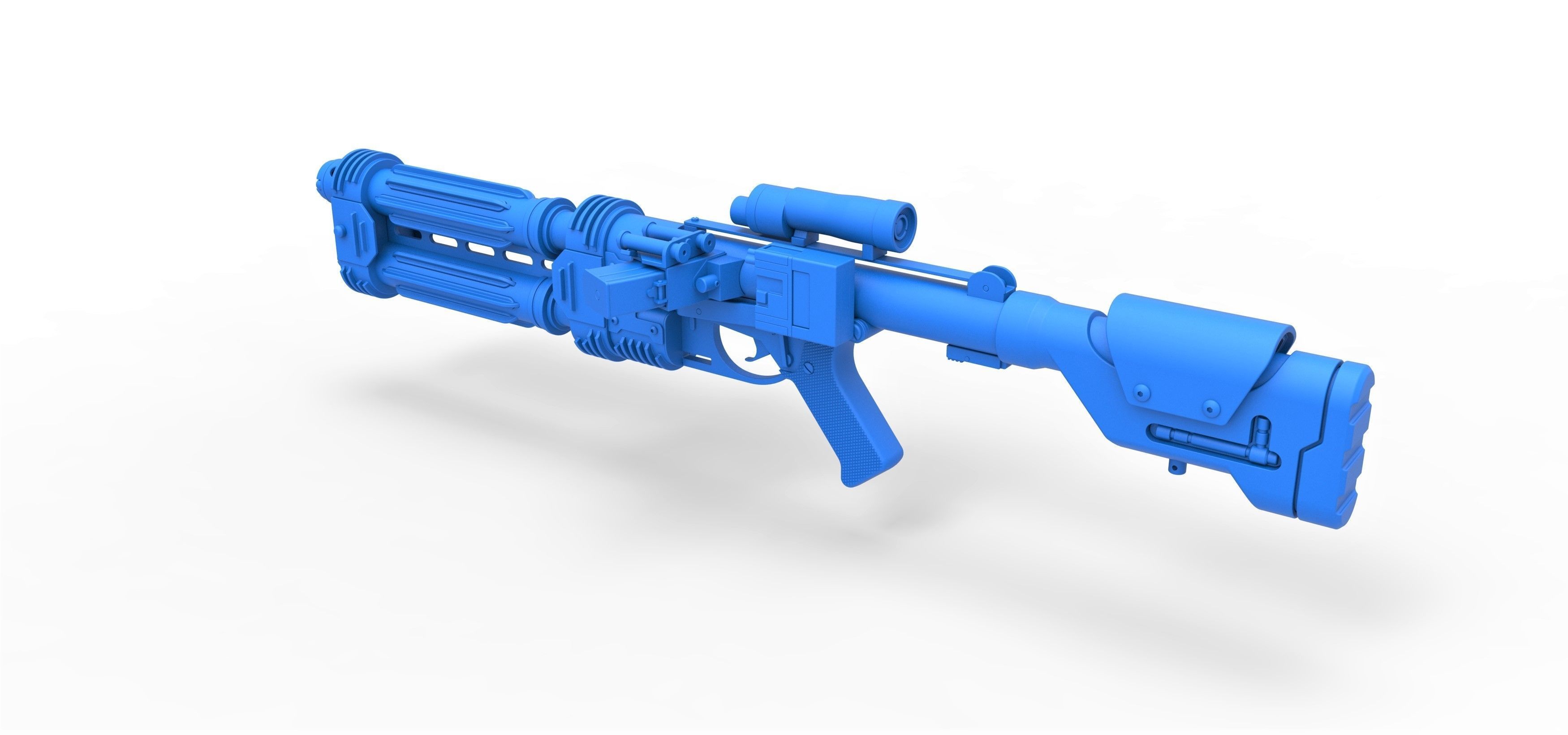 Shore trooper Blaster E-22 from Star Wars Rogue One 3D model | CGTrader