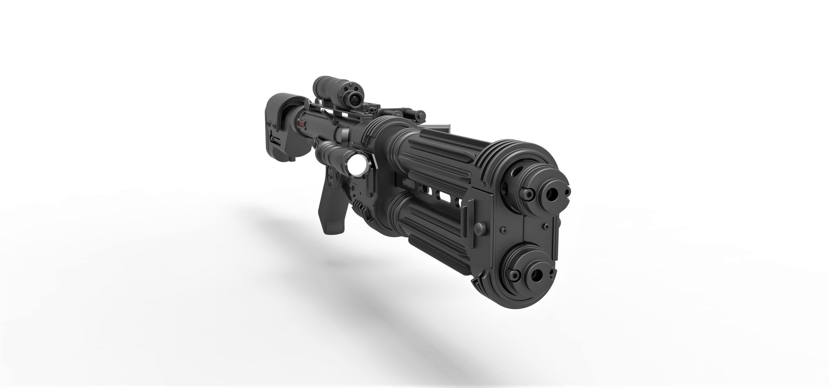 Shore trooper Blaster E-22 from Star Wars Rogue One 3D model | CGTrader