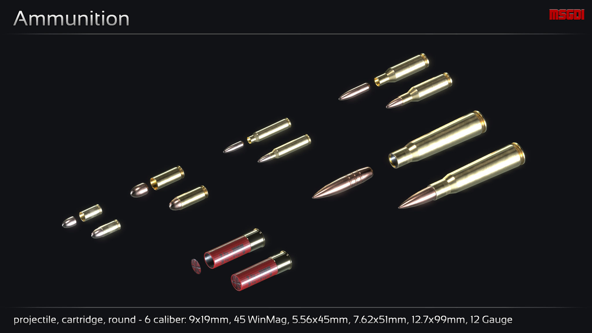 Scifi Sniper Rifle Collection VR / AR / low-poly | CGTrader