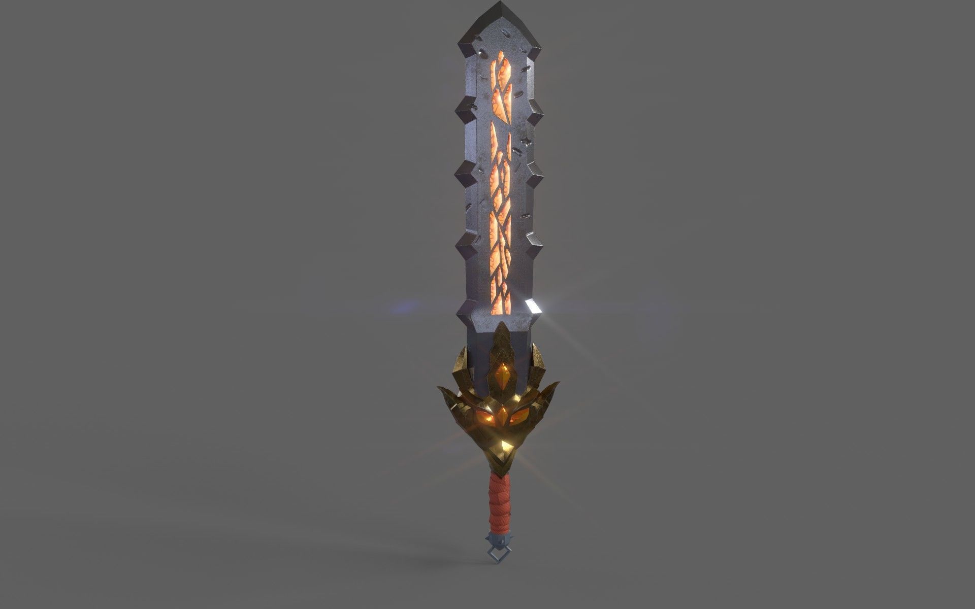 3D model espada VR / AR / low-poly | CGTrader